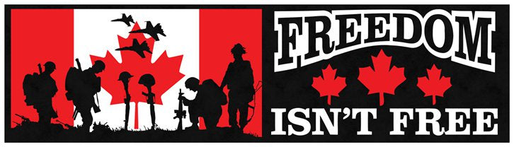 Canadian Military Bumper Stickers – Canada For Victory