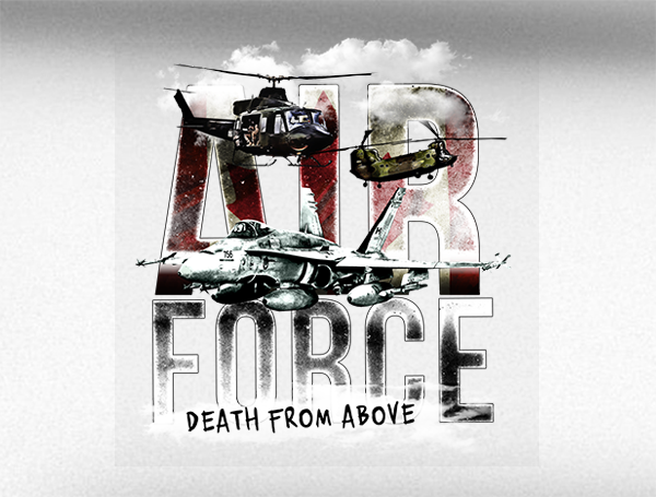 Air Force "Death From Above" Vehicle Bumper Sticker 1332016513066 ...