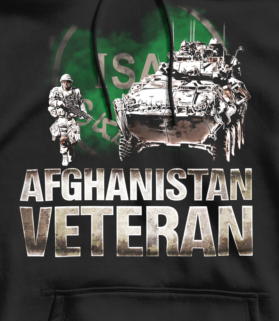 Afghanistan Veteran Hoodie (ISAF Crest) 768467632170 – Canada For Victory