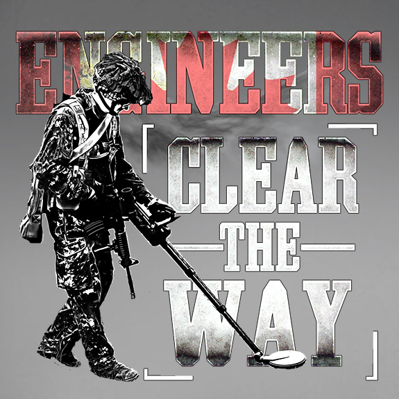 Engineers Clear The Way Canadian Military Window Decal – Canada For Victory