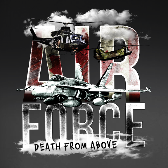 Air Force Death From Above Window Canadian Military Decal – Canada For ...