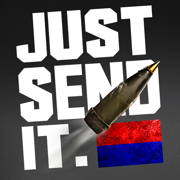 Just Send It Artillery Canadian Military Window Decal – Canada For Victory