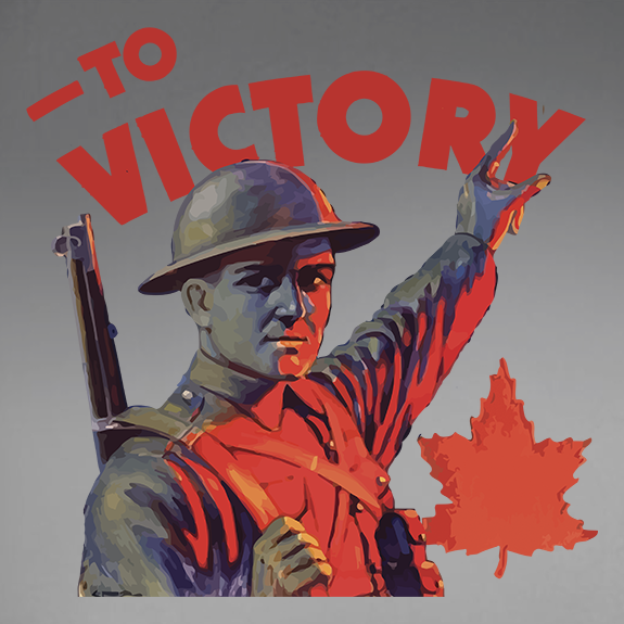Copy of To Victory World War 2 v2 Decal 4509459611682 – Canada For Victory
